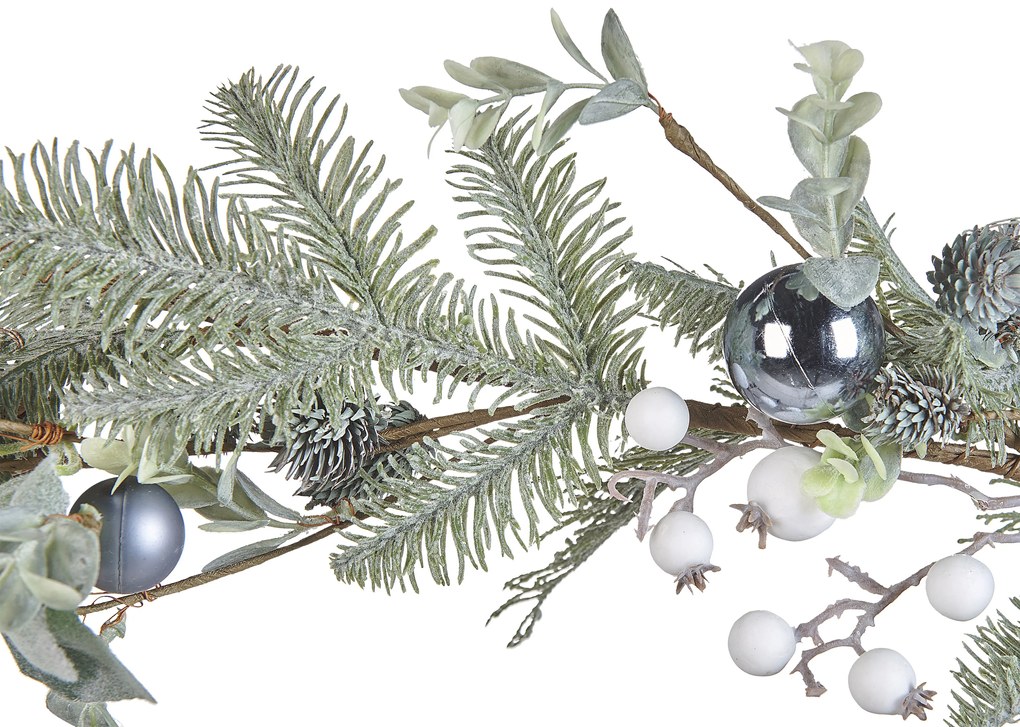 Vánoční girlanda 150 cm zelená HUELVA Beliani