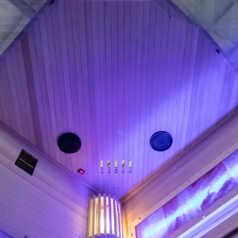 BPS-koupelny Finská sauna Relax HYD-4782 120x120, 2 osoby