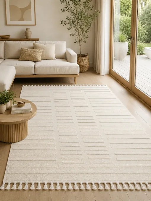 Koberec RIO LOOP YAA NF77D bílý