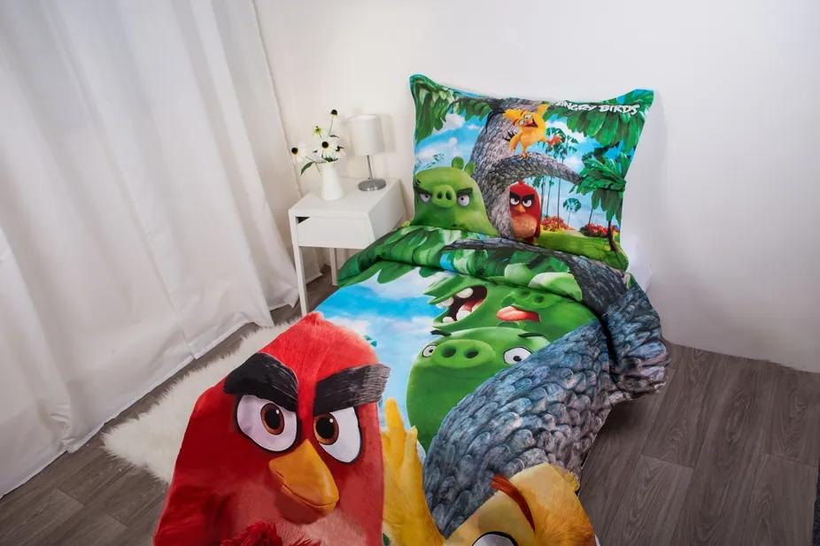 Povlečení Angry Birds 1166 140x200/ 70x90 | BIANO