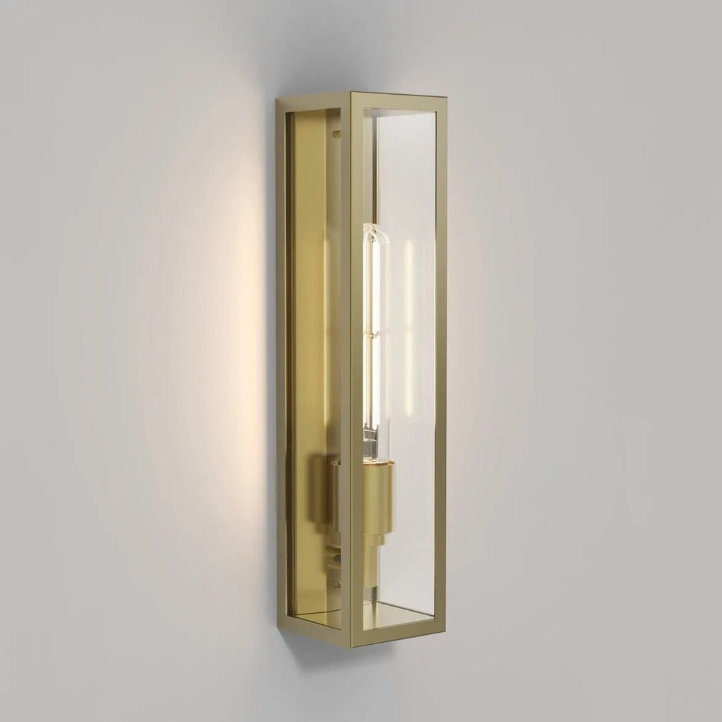 AST 1402007 Venkovní nástěnné svítidlo Harvard Wall 4W E27 mosaz - ASTRO Lighting