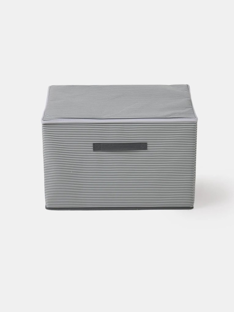 Sinsay - Skládací úložný box s rukojetí a víkem na zip - zelená