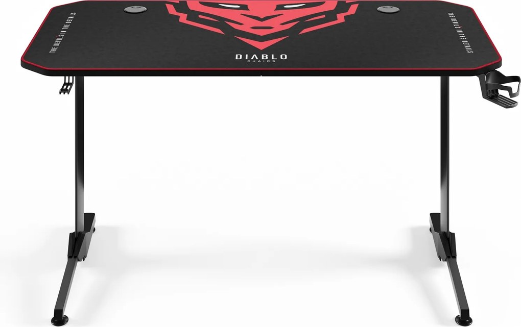 Herní stůl 140 cm černý: Diablo X-Mate 1400