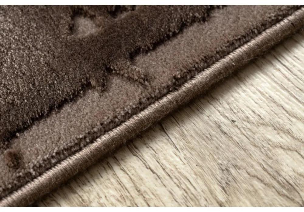 Luxusní kusový koberec akryl Omin hnědý 120x180cm