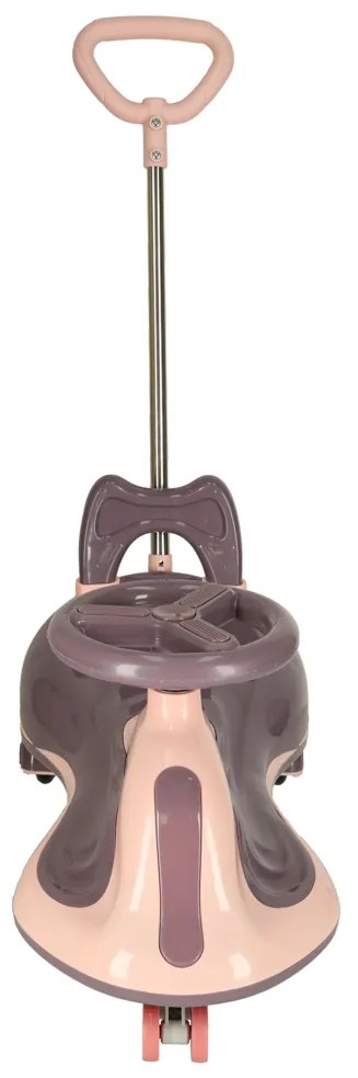Creative Corner LED Swing FIX S2 gravitační koloběžka s rukojetí fialová max. 100 kg