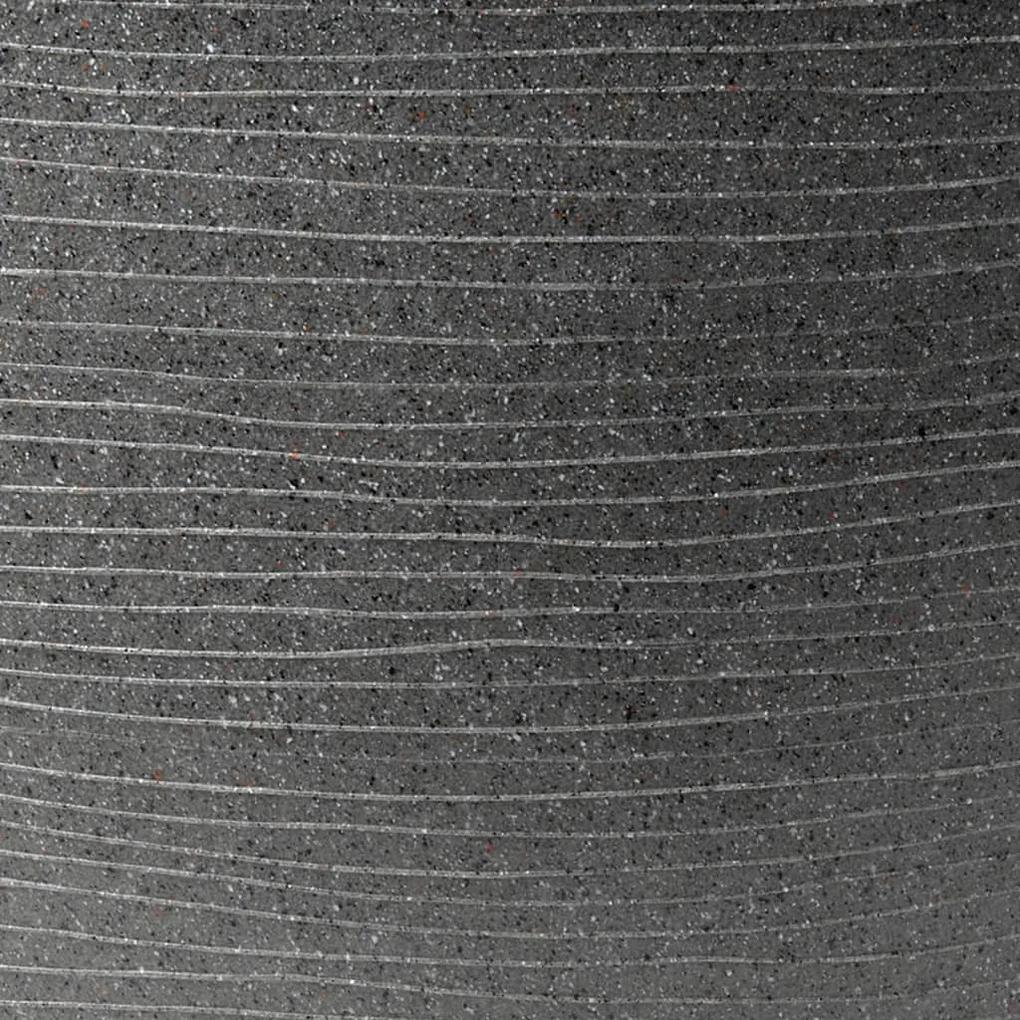 Capi Truhlík Arc Granite obdélníkový 90 x 35 x 40 cm [442116] Barva: antracitová
