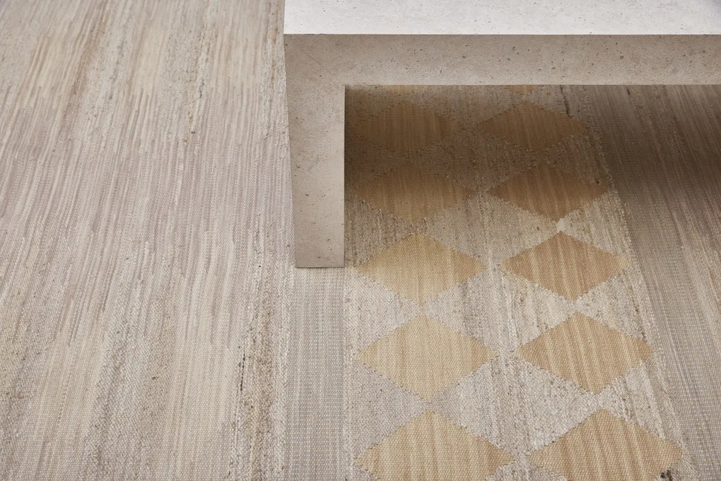 Diamond Carpets India, Ručně vázaný kusový koberec Angelo DESP P116 Pastel Brown Mix, 300x400, béžová, chodba / předsíň