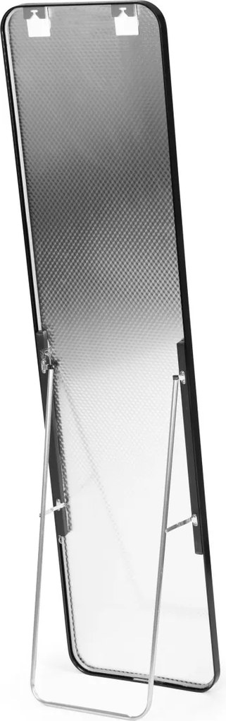 Volně stojící zrcadlo DUO 159 cm černé