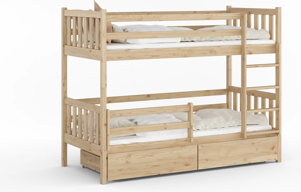 Rkids | Patrová postel Fano 80x180 Přírodní