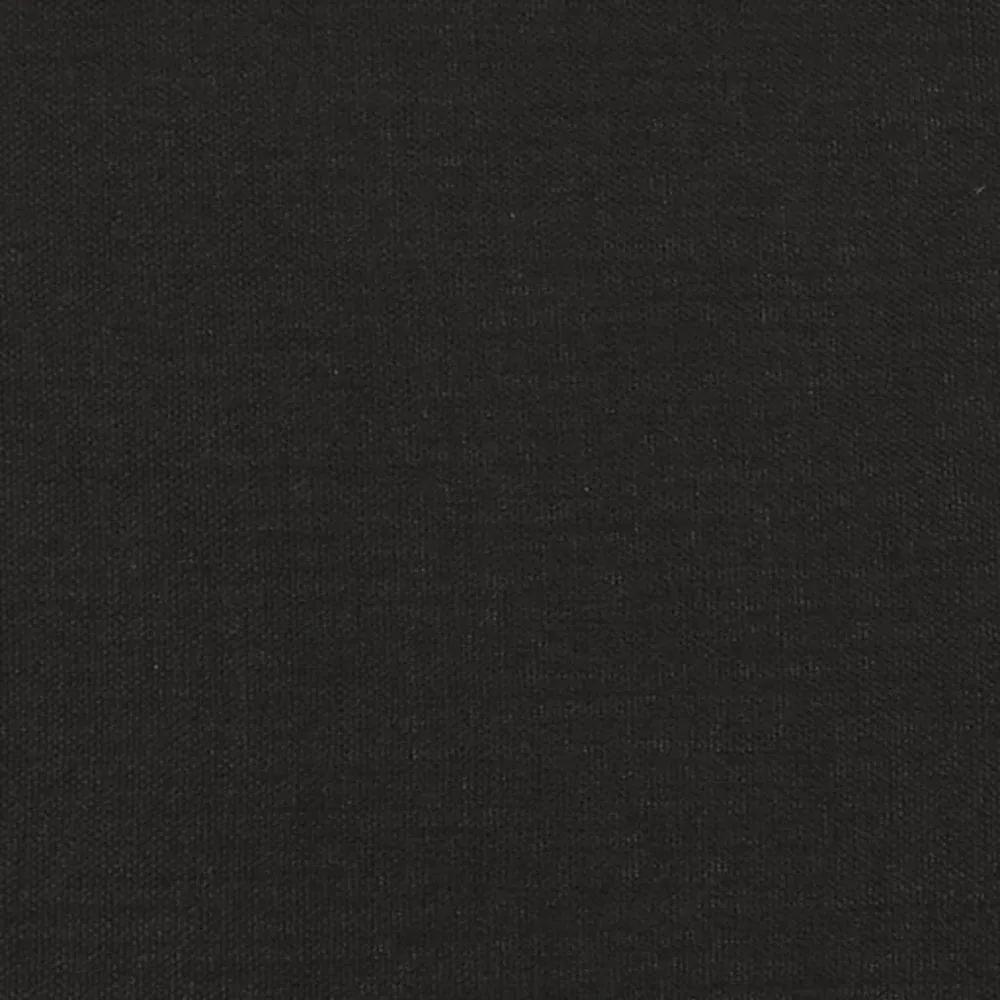 Petromila 3místné polohovací křeslo černé textil