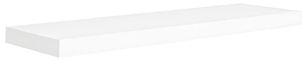 Linder exclusiv Nástěnná police 120x23,5 cm Bílá