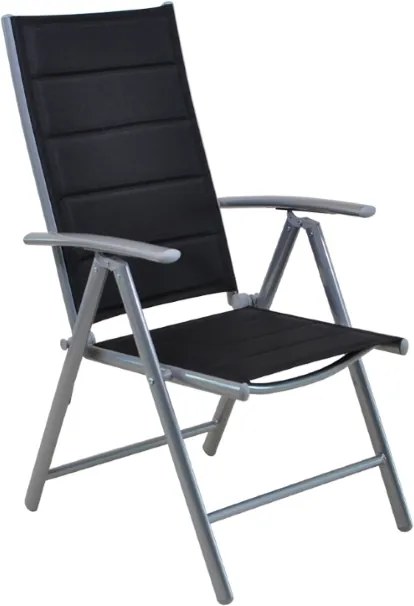 Zahradní sestava Ibiza Pollywood 150 cm Silver / Black 6+1