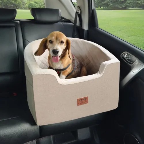 Autosedačka Dog Booster Autosedačka pro malé a střední psy do 24,9 kg Hnědá