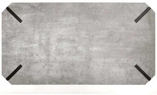 Konferenční stolek EMILY 42x110 cm beton