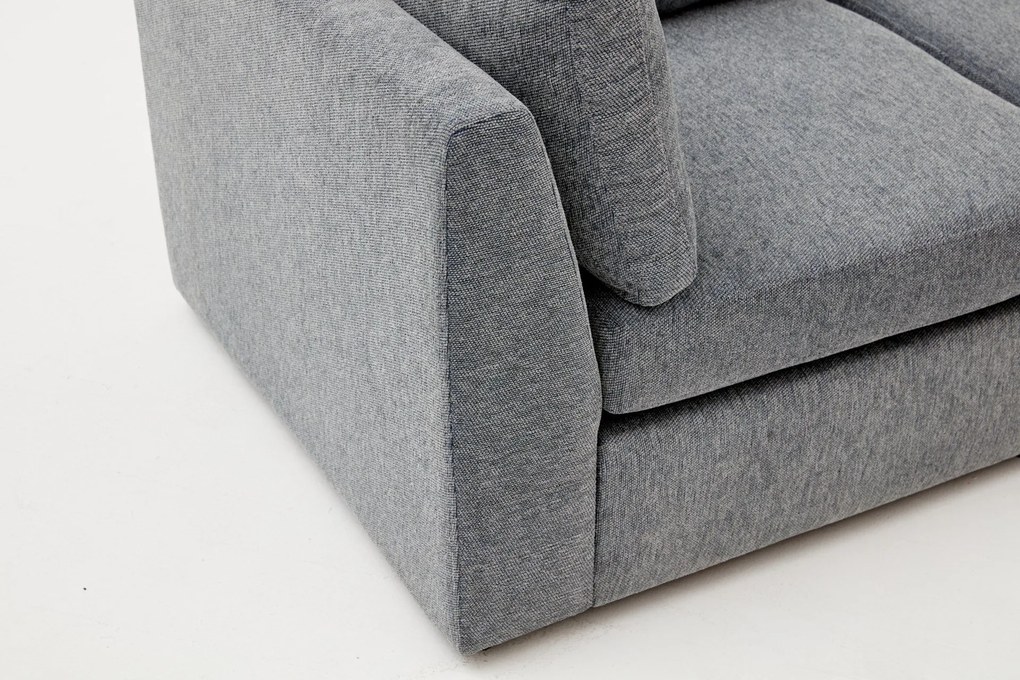 Atelier del Sofa 3-místná pohovka Mottona 3-Seat Sofa - Grey, Šedá