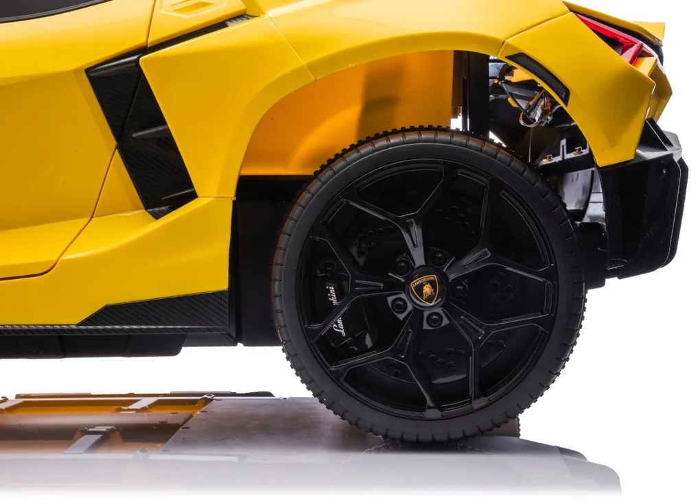 Dětské elektrické auto Lamborghini Revuelto XL STRONG žluté