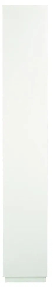 Bílá knihovna v dekoru dubu 90x210 cm Newbury - Woodman