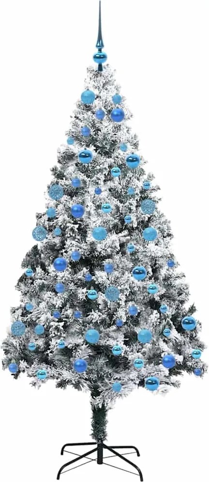 Umělý vánoční stromeček Bílá 180 cm PVC, ocel a plast 3396969