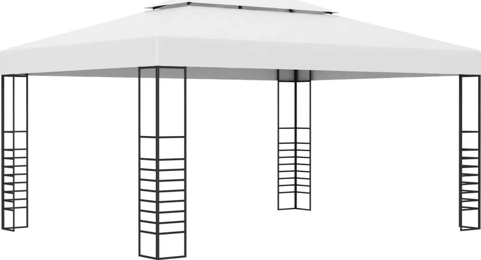 vidaXL Altán se zatahovací střechou 3 x 3 m 180 g/m² [47956] Barva: antracitová