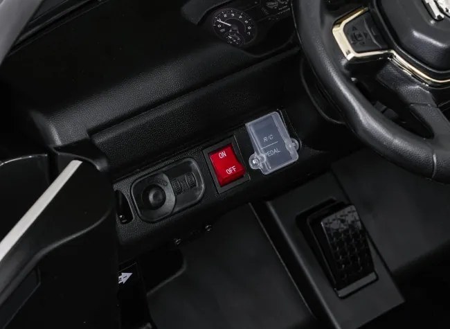 Elektrické autíčko RAM 3500 policejní černé
