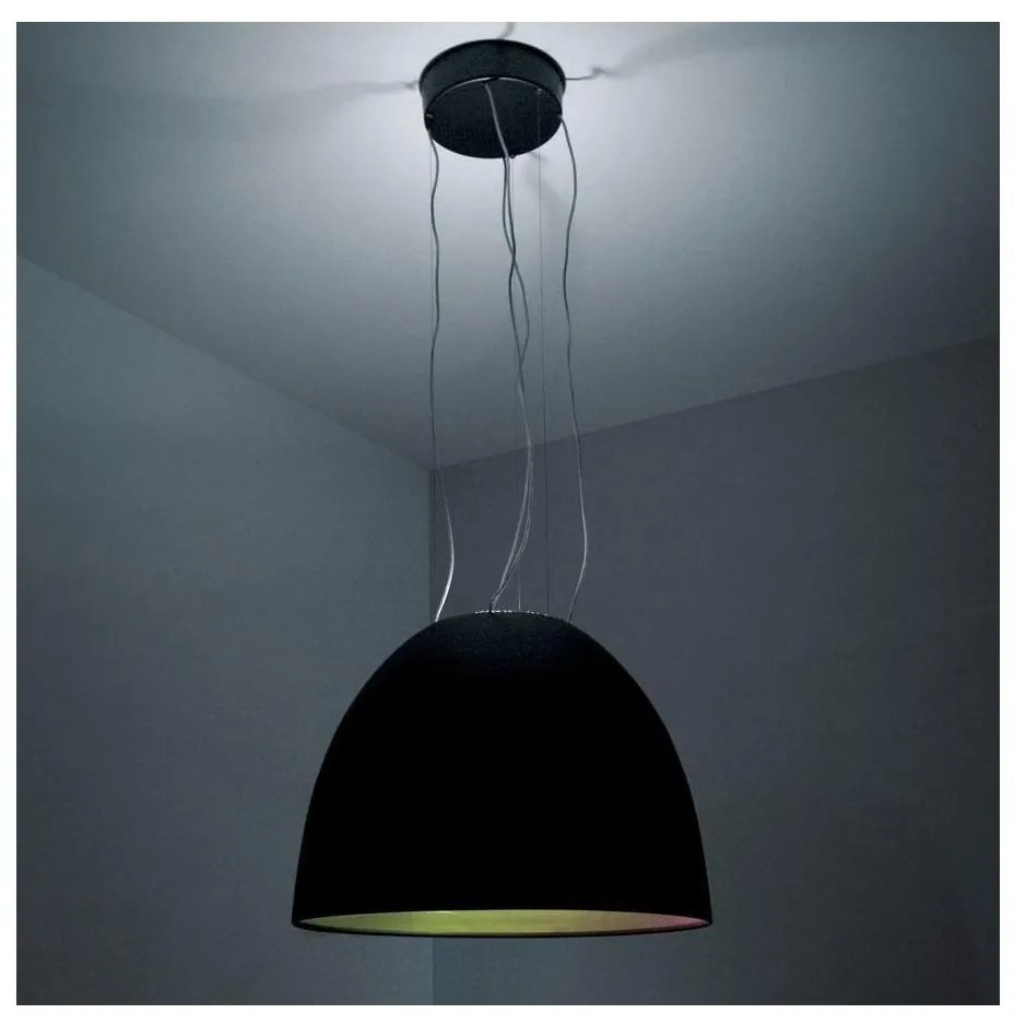 Artemide A242900 - Lustr na lanku NUR 2xR7s/11W/230V antracit