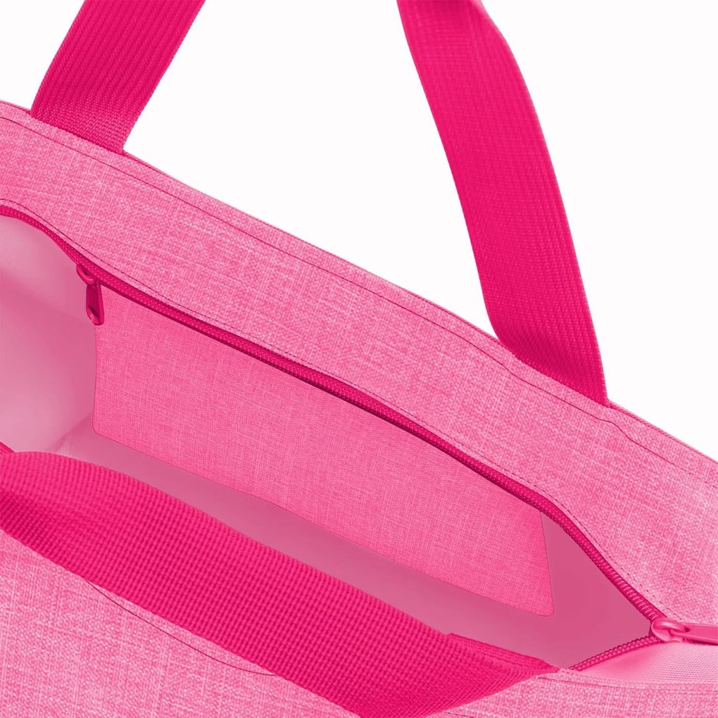 Nákupní taška přes rameno Reisenthel Shopper M Twist pink