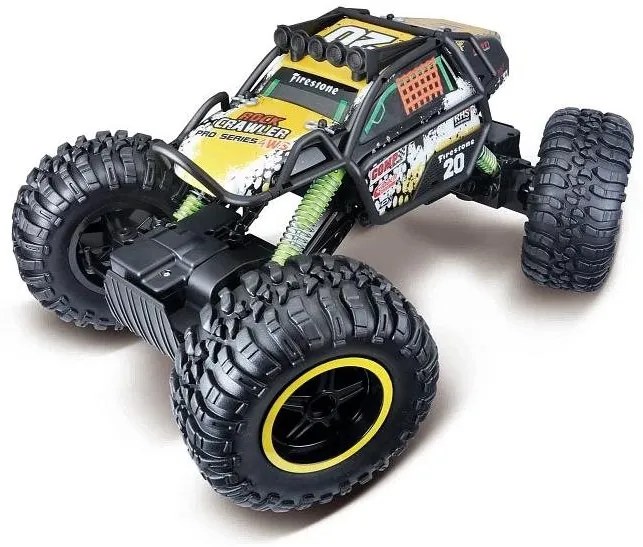 Rc auto maisto rock crawler pro series 4ws, 2,4 ghz, usb, xtr