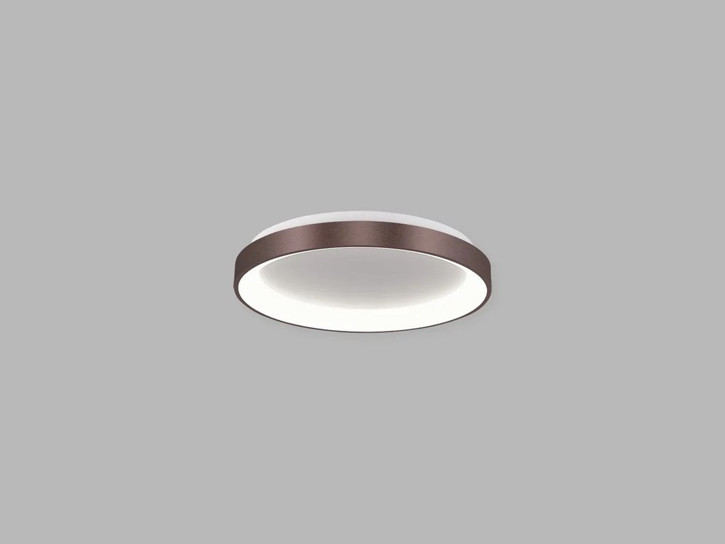 Led2 Stropní LED svítidlo BELLA SLIM ø 48 cm Barva: Kávová, Teplota světla: 2700K/3000K/4000K, Stmívání, řízení: DALI/PUSH