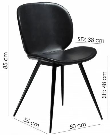 Židle DANFORM CLOUD, samet modrá DAN- FORM Denmark 100800240