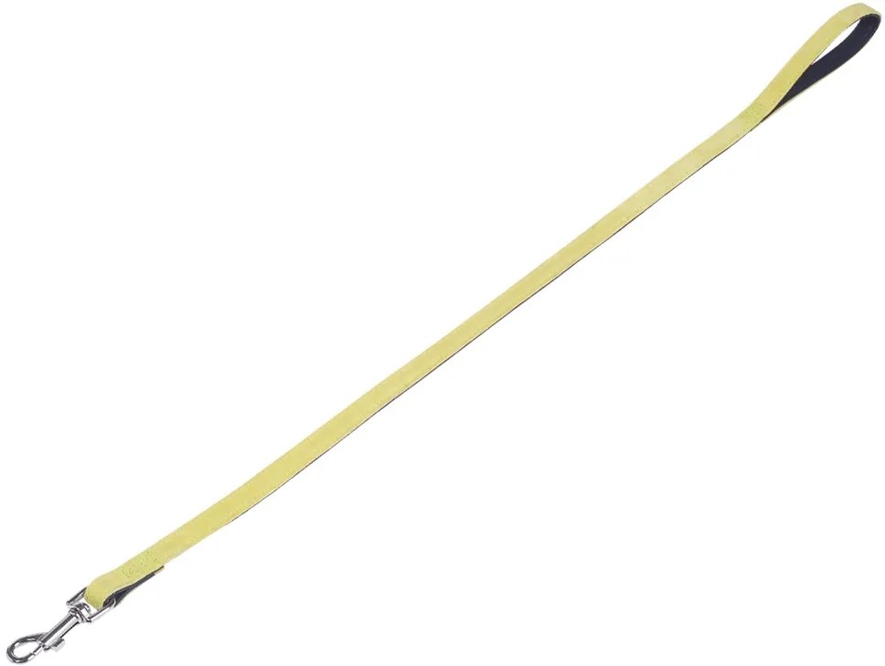 Nobby Velours vodítko ze semišové kůže světle zelená Velikost: L-XL (1 m)