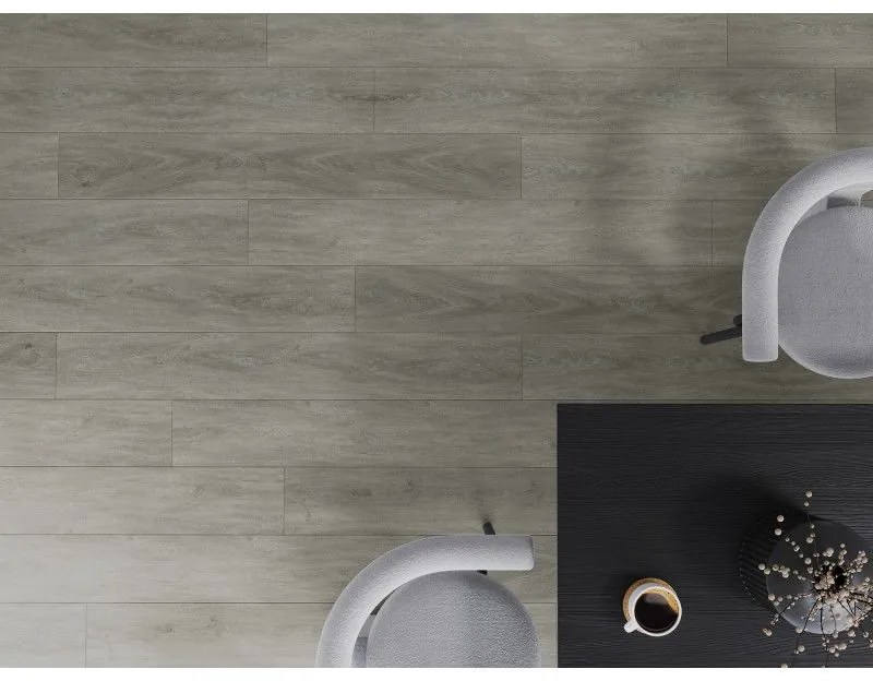 Mexen Redmond, vinylová podlaha 1240x182 mm SPC 6,5 mm, IXPE 1,5 mm, 4stranná V-drážka, dub, F1027-1240-182-505-4V1-01