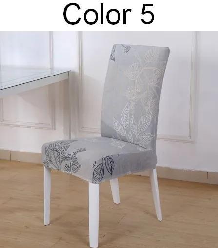 Různé elastické potahy na jídelní židle Varianta: Color 5