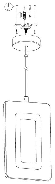 Eglo 98678 - LED Lustr na lanku ENALURI LED/5,4W/230V
