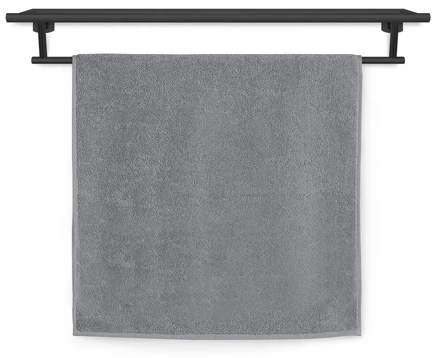Ručník Veba GRAND 640 hladký šedá Velikost: 70x140 cm