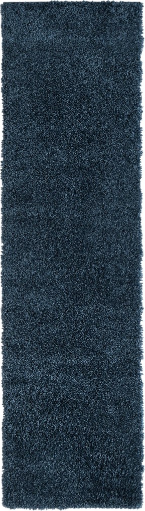 My Flair, Běhoun My Shaggy dunkelblau, 80x250, modrá, chodba / předsíň