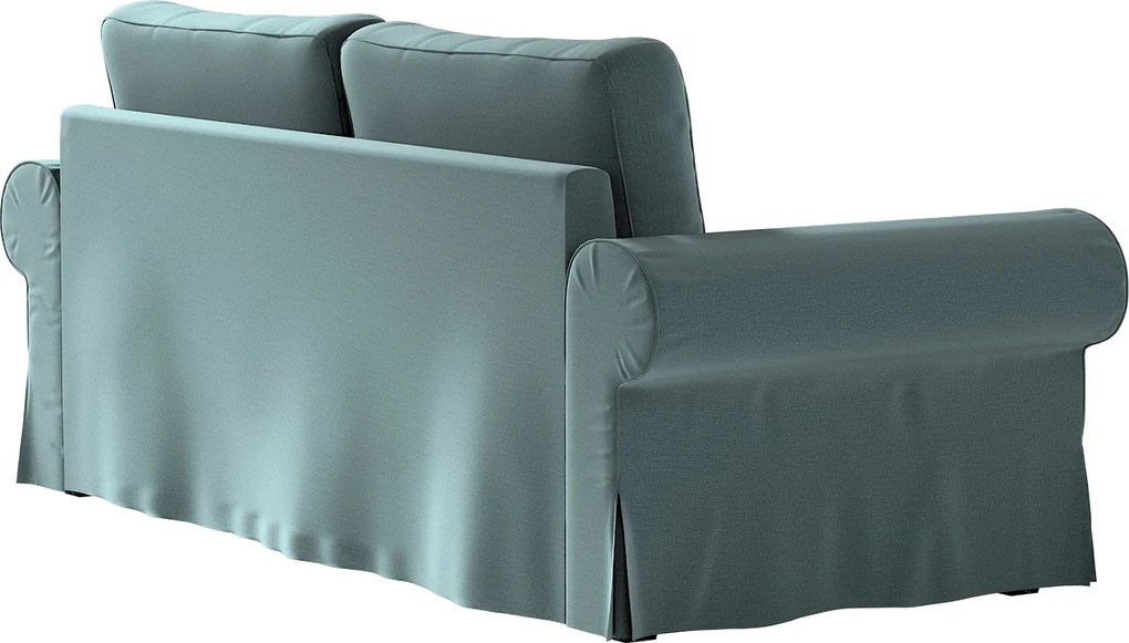 Potah na pohovku IKEA Backabro, 3-místná, rozkládací barva zelená látka sametová