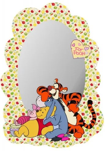 AG Design ZRCADLO DISNEY MEDVÍDEK PÚ, 15 x 21,5 cm, M 2100