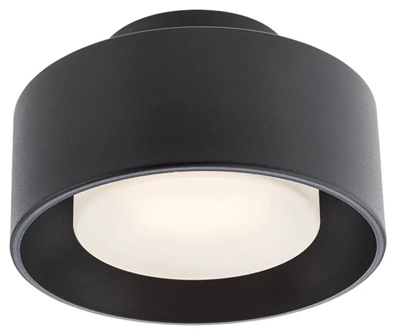 Smarter 01-3098 závěsné LED svítidlo Punkt, pískově černá, 6W, 3000K, ø15cm