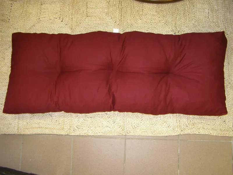 Šedý polstr na paletový nábytek K43, 120x40 cm