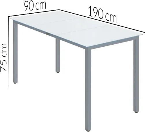 Zahradní sedací sestava Silvera 9-dílná