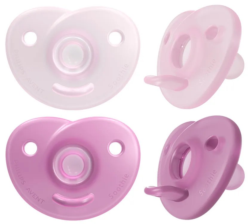 PHILIPS AVENT Šidítko Soothie 0 - 6 m, 2 ks Philips Avent Chlapec