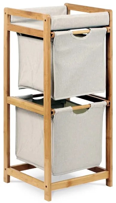 Autronic Dřevěný regál DR-012-2 - 2 výsuvné boxy