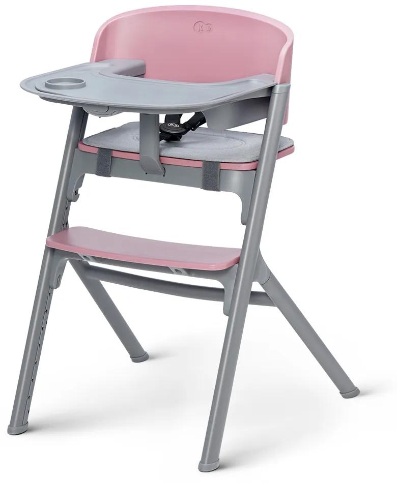 KINDERKRAFT SELECT Židlička jídelní  3v1 LIVY Aster Pink, Premium