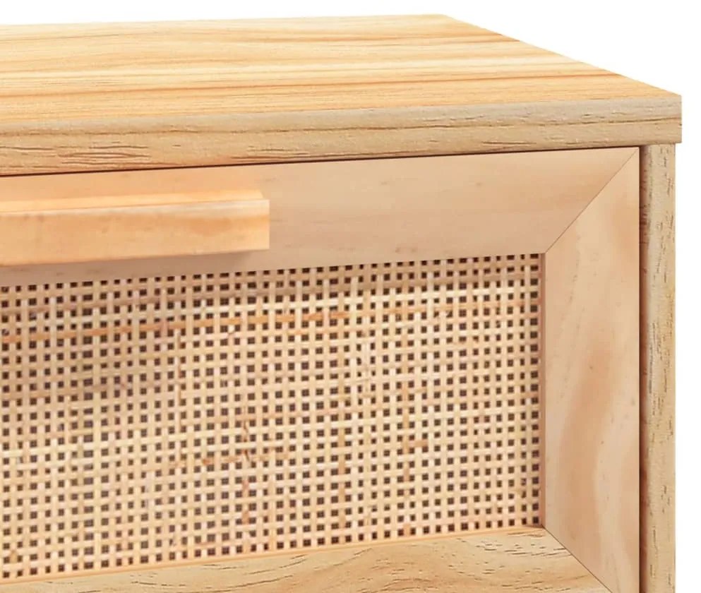 Konferenční stolek hnědý 80x40x30 cm kompozitní a borové dřevo - Default Title
