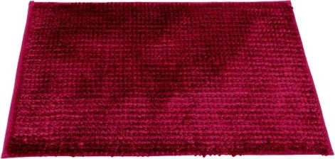 BO-MA, Koupelnová předložka Ella micro červená, 60x90, červená, koupelna