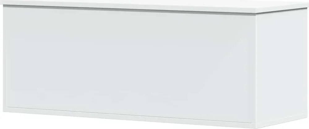 vidaXL Úložný box 90 x 35 x 35 cm kompozitní dřevo [840682] Barva: kouřový dub