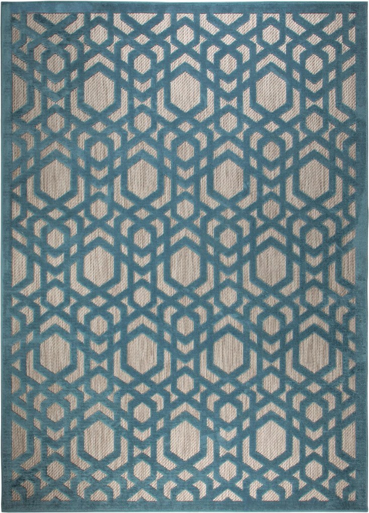 XXXLutz VENKOVNÍ KOBEREC, 120/170 cm modrá Flair Rugs - Online Only koberce & rohožky - 003165034301