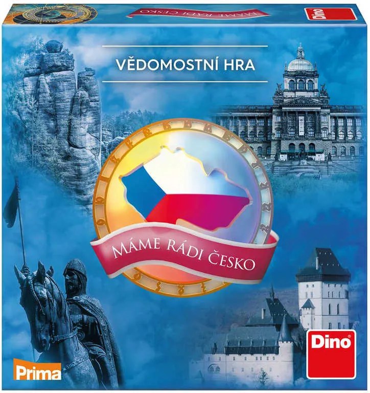 DINO Hra Máme rádi Česko *SPOLEČENSKÉ HRY* dn631632