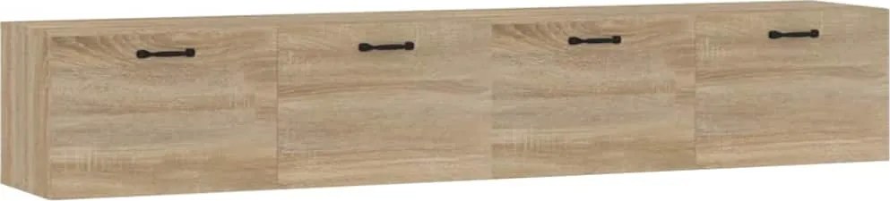 Nástěnné skříňky 2 ks dub sonoma 100x36,5x35cm kompozitní dřevo 3115670