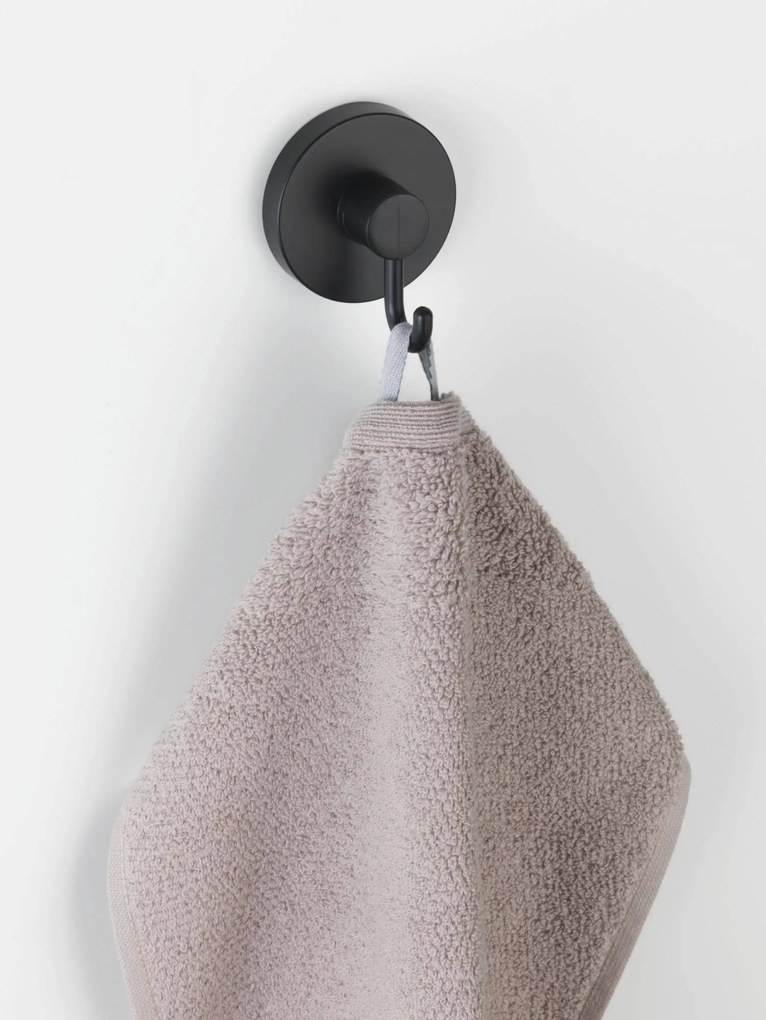 Sada koupelnových háčků, 2 ks, Vacuum-Loc, černé
